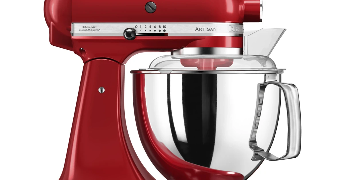 KitchenAid 5KSM175PSEER Artisan kuchynský robot červená